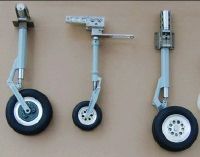 Kit Trem de pouso L-39 1/5 Escala Jetlegend/Bvm - Jet Model Team